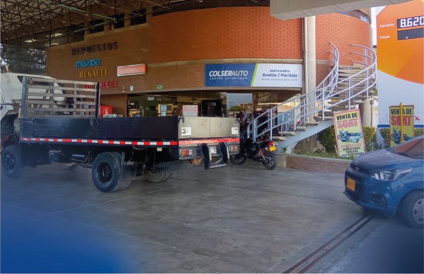 Peritaje vehicular en Santa Marta: Servicentro Trout